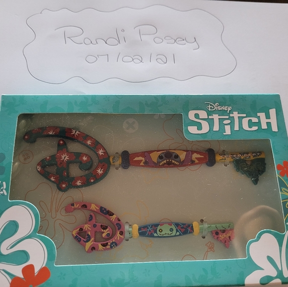 Disney | Other | Disney Stitch Collectible Key Set 22 | Poshmark